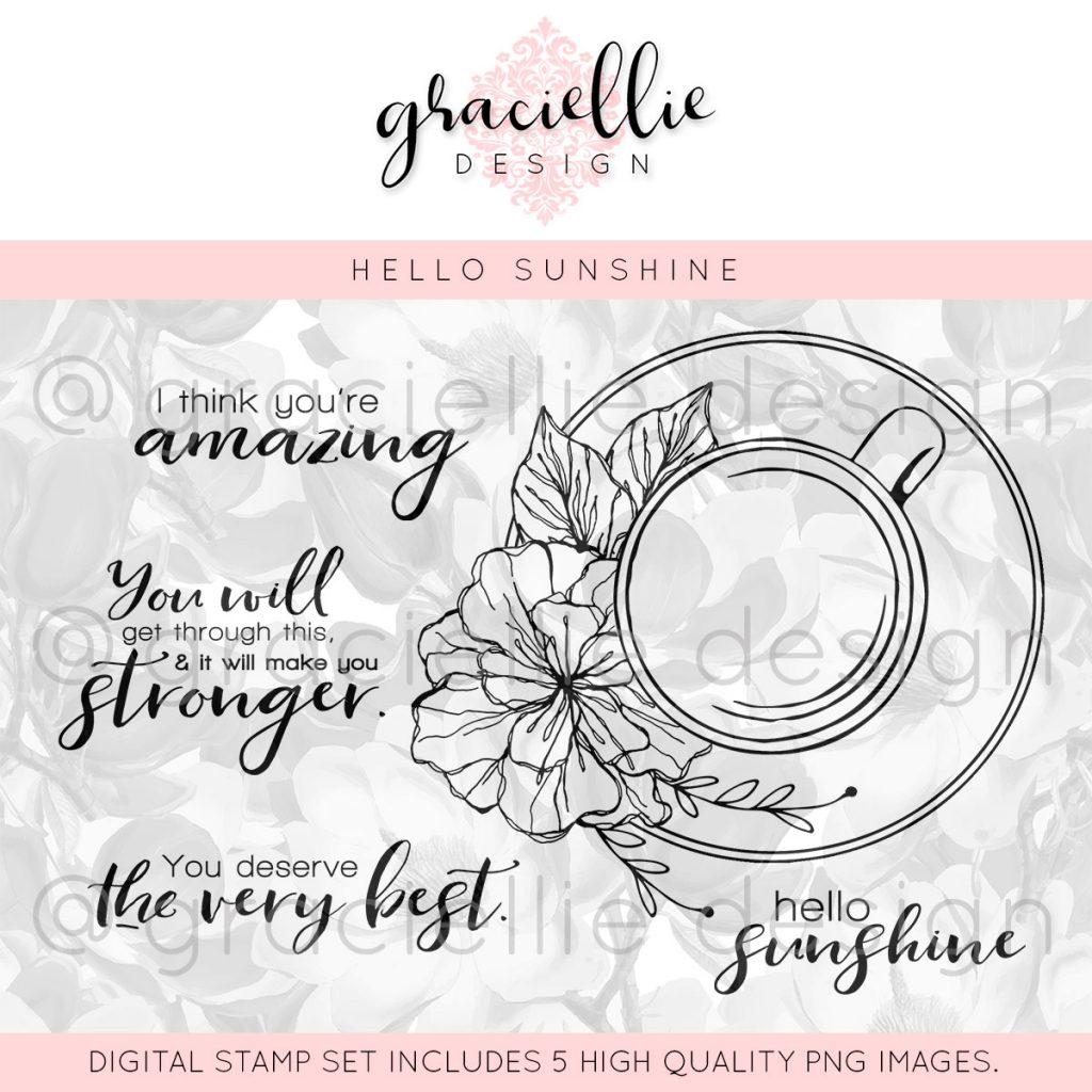 Together Digital Stamp Set - Graciellie Design Digital Stamps