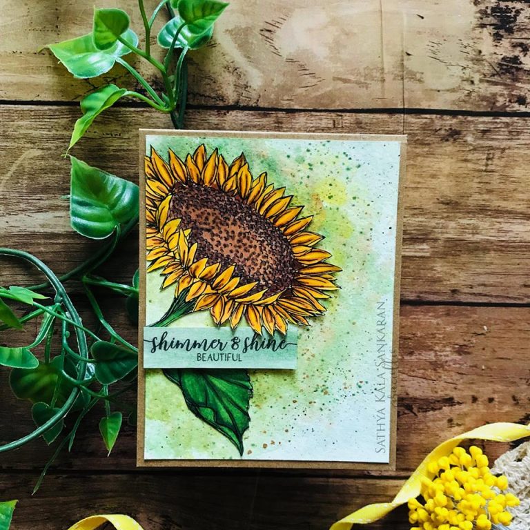 Summer Sunflowers Mega Digital Stamp Set - Graciellie Design Digital Stamps