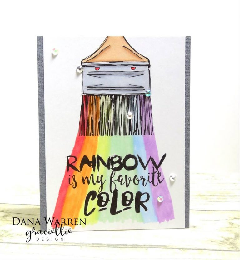 Rainbow Vibes Duo Bundle - Graciellie Design Digital Stamps