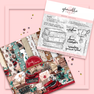 Festive Poinsettia Digital Stamp Bundle - Graciellie Design Digital Stamps
