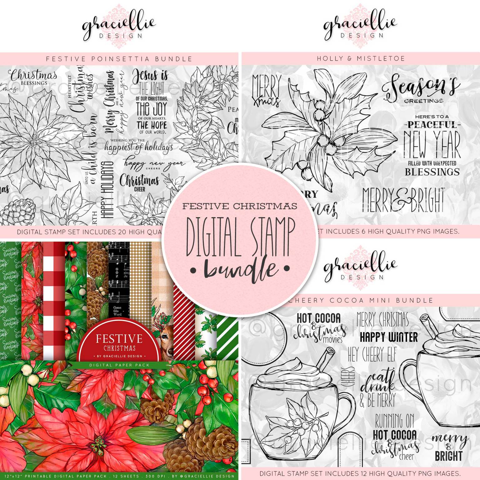 On Sale Archives - Graciellie Design Digital Stamps
