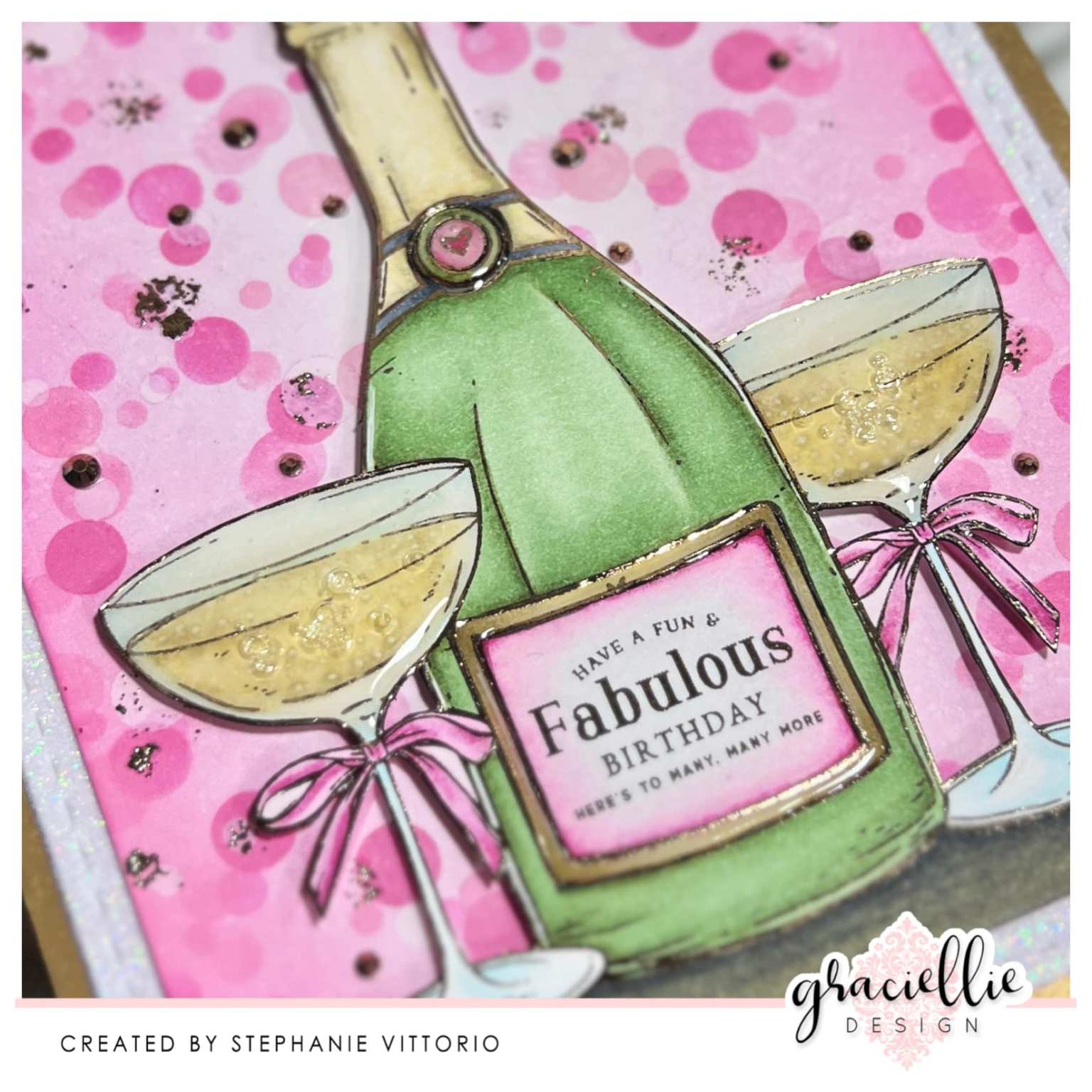 Time for a Toast Mega Digital Stamp Set - Graciellie Design Digital Stamps