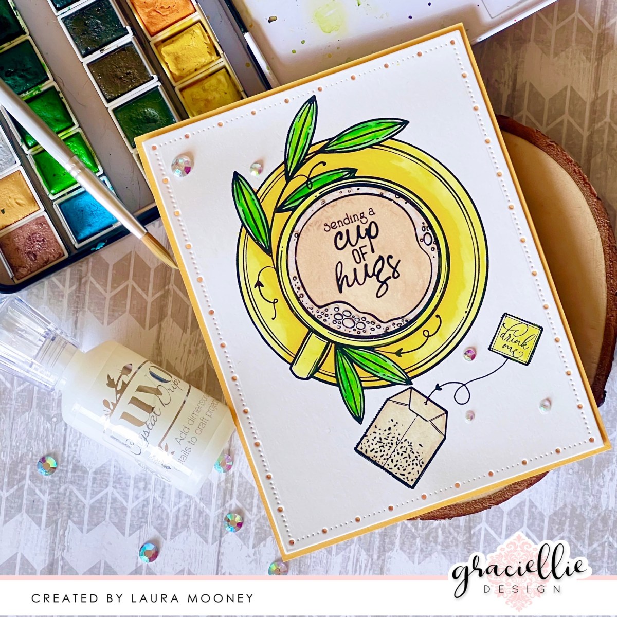 Hugs in a Mug Mega Digital Stamp Set - Graciellie Design Digital Stamps