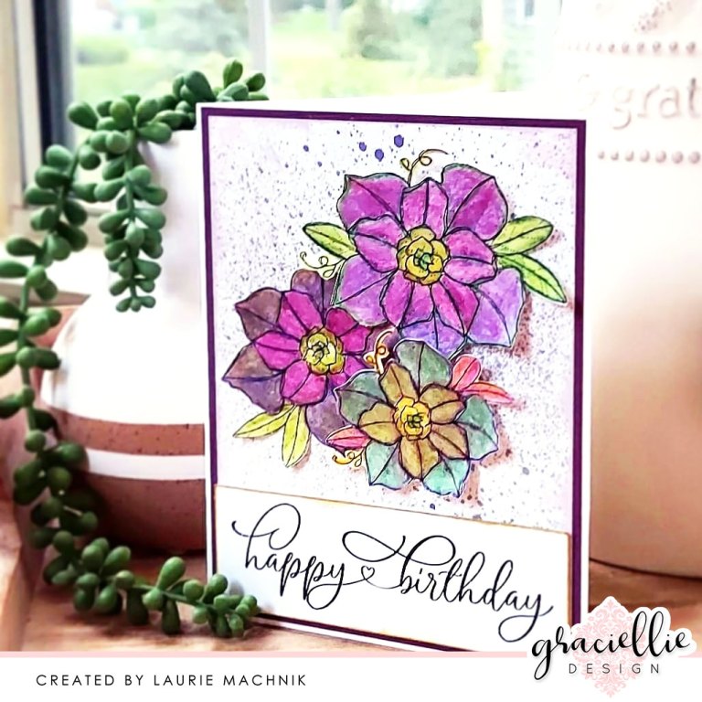 Whimsy Spring Digital Stamp Set - Graciellie Design Digital Stamps