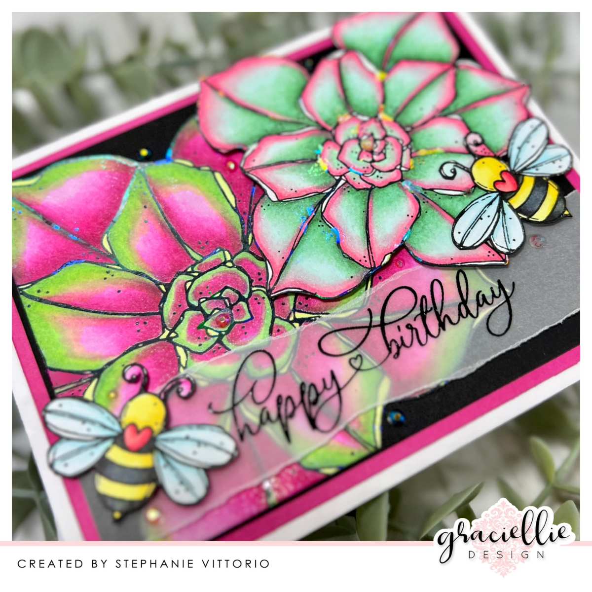 JUST IN • Whimsy Spring Digital Stamp Set - Graciellie Design Digital ...