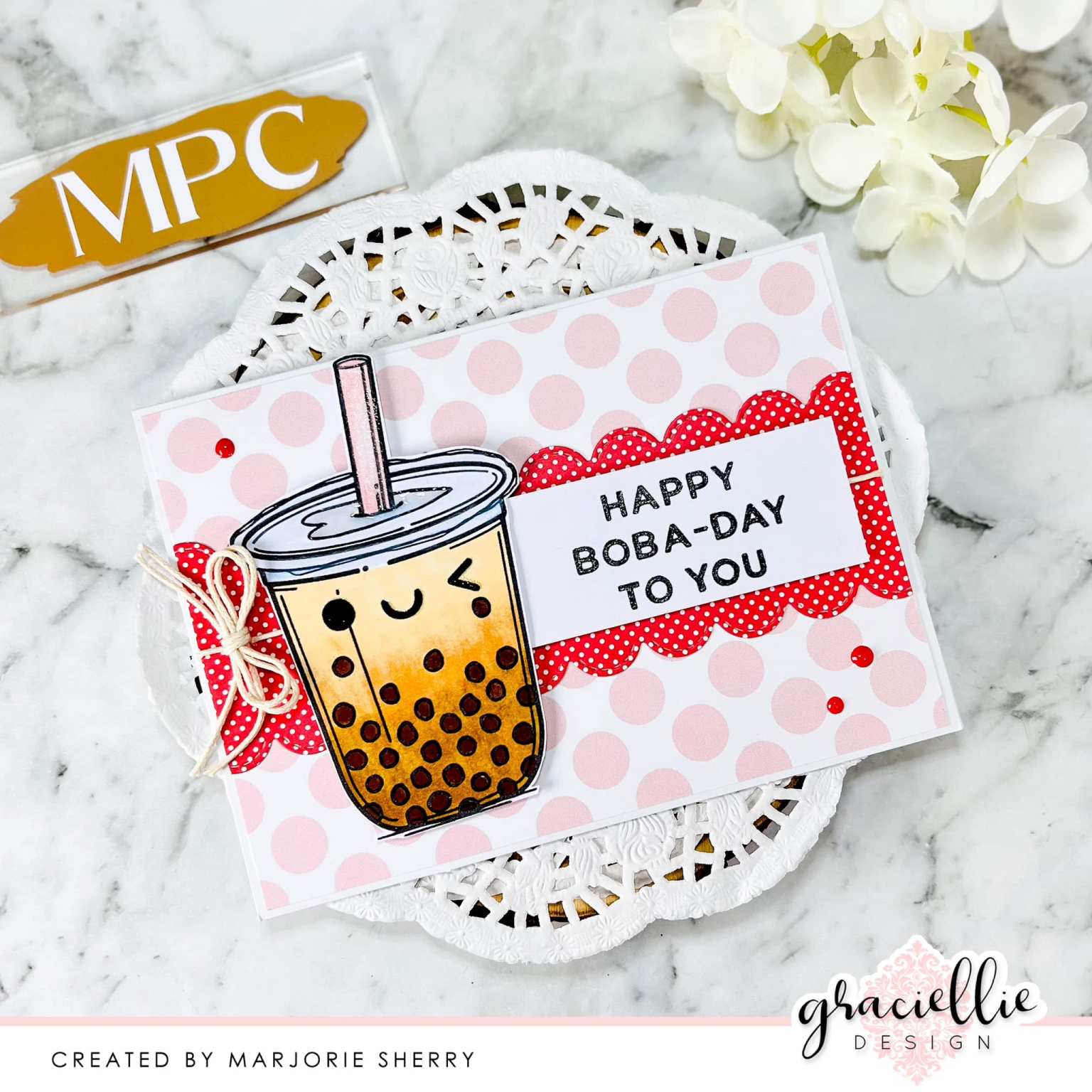 Boba Tea Mega Digital Stamp Set - Graciellie Design Digital Stamps